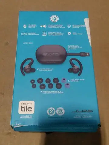 JLab Epic Air Sport ANC True Wireless Earbuds - BlackJLab Epic Air Spo ...